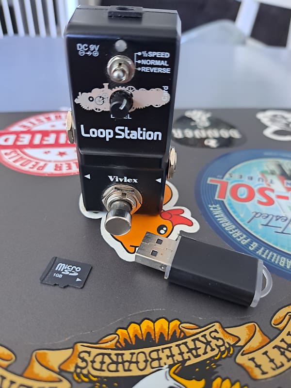 Rowin/Vivlex Nano Loop Station 2010s Black | Reverb UK