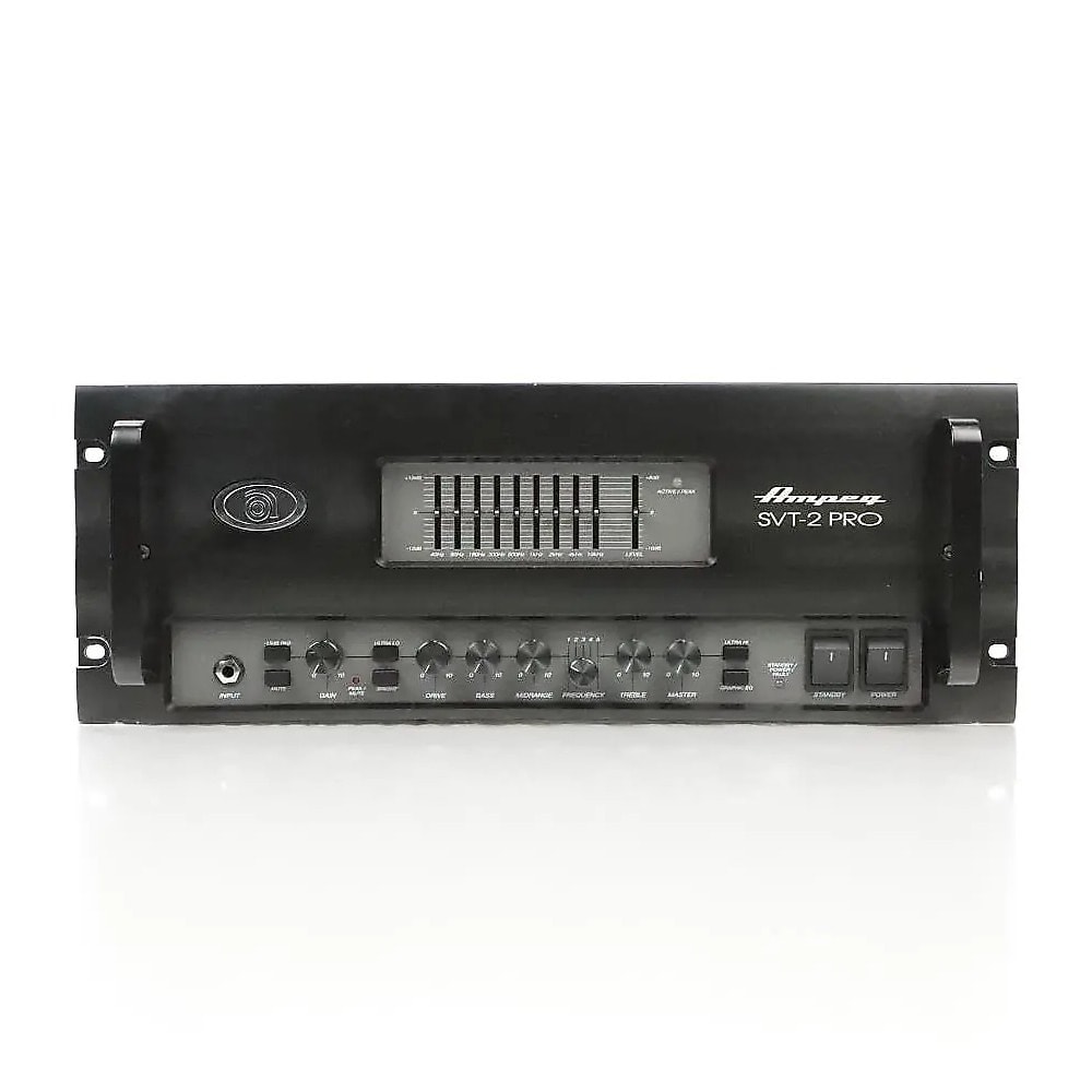 Ampeg SVT-2 PRO 300-Watt Rackmount Bass Amp Head | Reverb Australia