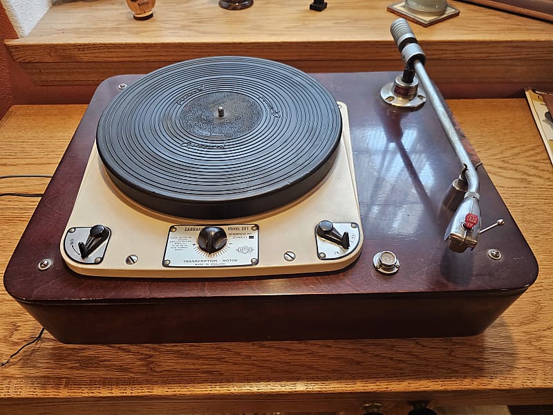 GARRARD MODEL 301 Turntable **SCHEDULE NO 51400/1 1950s - | Reverb