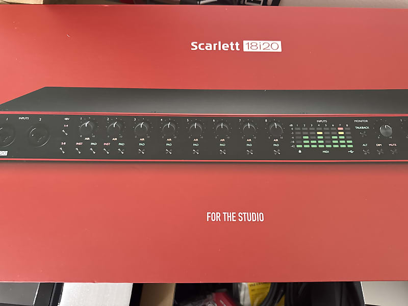 Focusrite Scarlett 18i20 3rd Gen USB Audio Interface 2019 - | Reverb