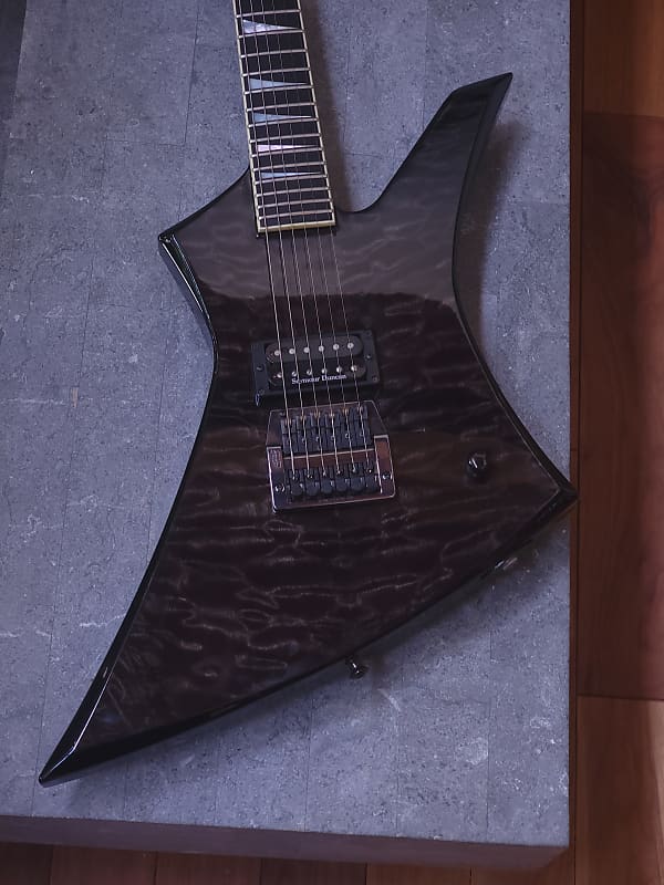 Jackson KE-1 Kelly - Marty Friedman - Trans Black | Reverb