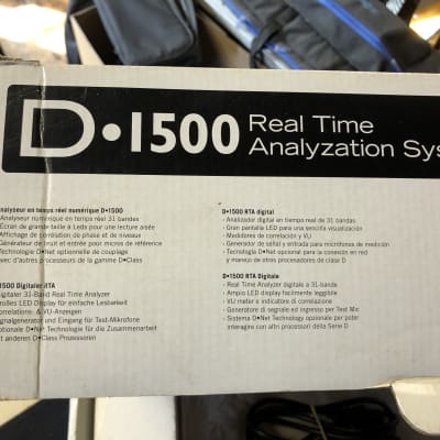 Samson D-1500 RTA / Spectrum Analyzer/ Real time | Reverb Australia