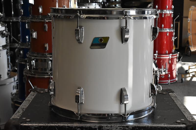 Vintage Ludwig Blue and Olive 12 x 13 Modular Rack Tom Drum | Reverb