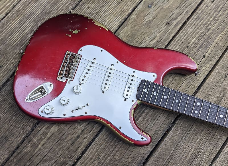 Fender 80s AVRI Stratocaster body with American Original 60s | Reverb