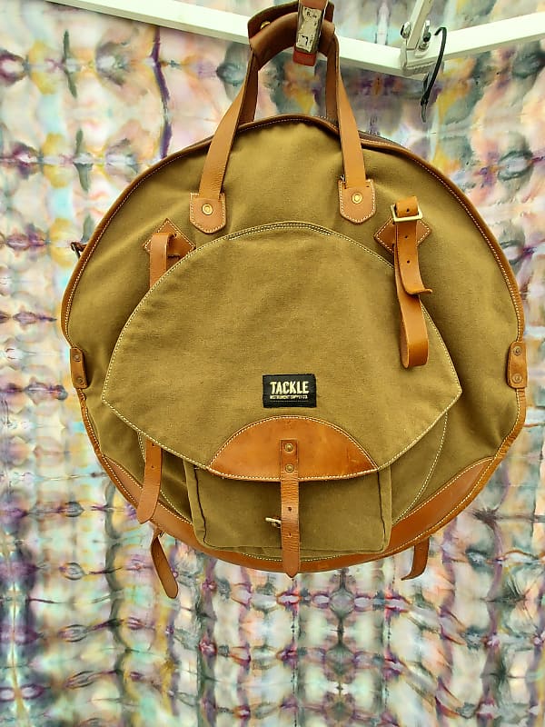 Tackle Cymbal Bag Olive/Tan | Reverb