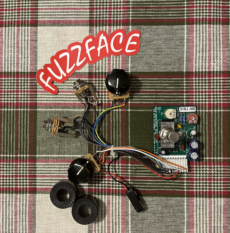 Dunlop JDF2 Fuzz Face: NKT-275 Red-Dot Complete Wiring | Reverb