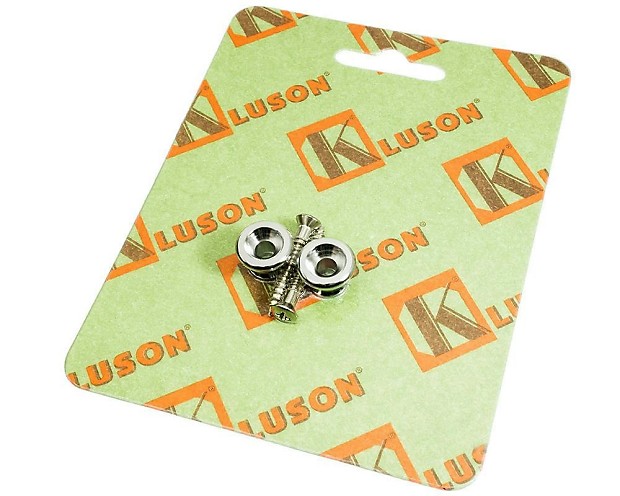 Kluson Replacement Strap Buttons for Gibson Guitar, CHROME, | Reverb