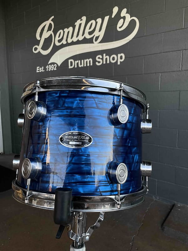 PDP CX Series 9x12 Rack Tom in Blue Onyx w/ Chrome Hardware | Reverb