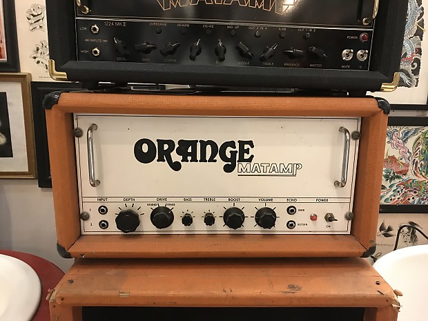 Matamp OR-200 1973 Orange | Reverb Canada