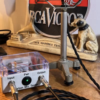 RARE 1930's Reisz-Marconi Style Carbon Microphone, in working | Reverb