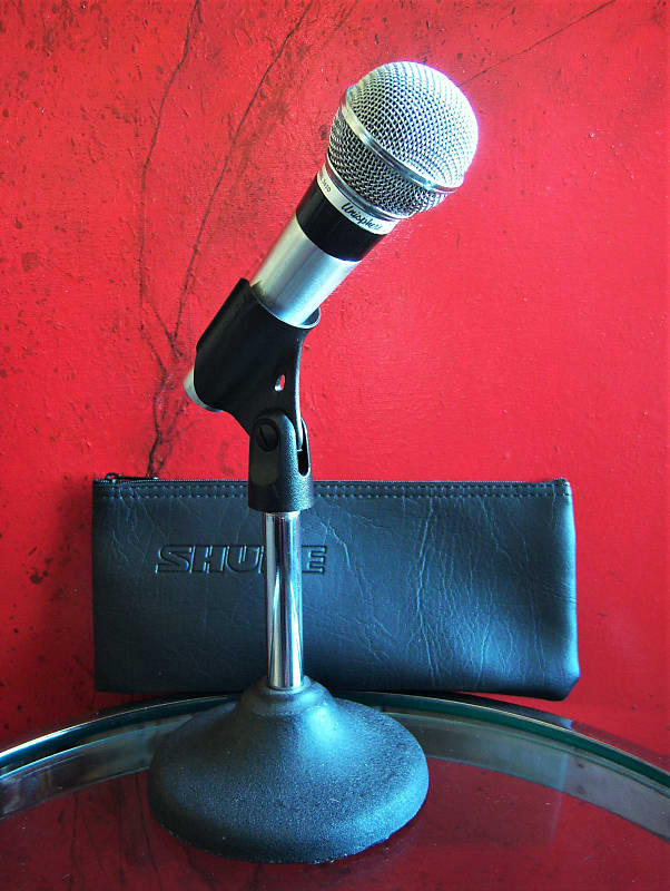 Vintage 1970's Shure 565D dynamic cardioid microphone Low Z | Reverb