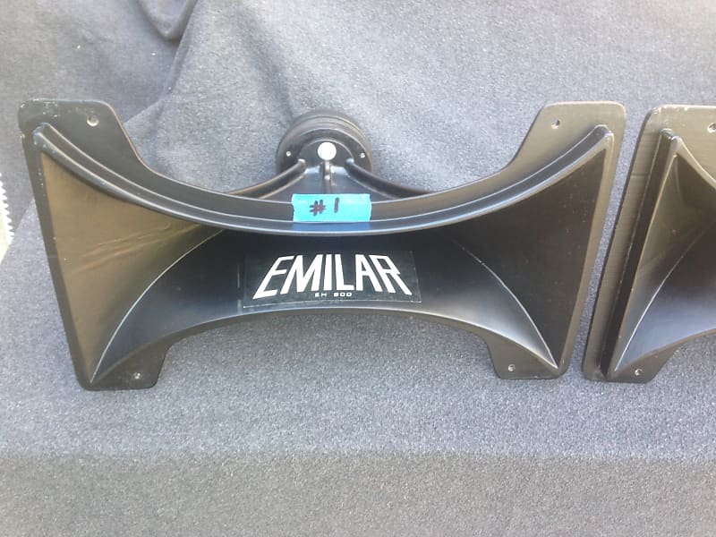 Emilar EH800 Horns & EC-175-B 8 ohm drivers (pair) | Reverb