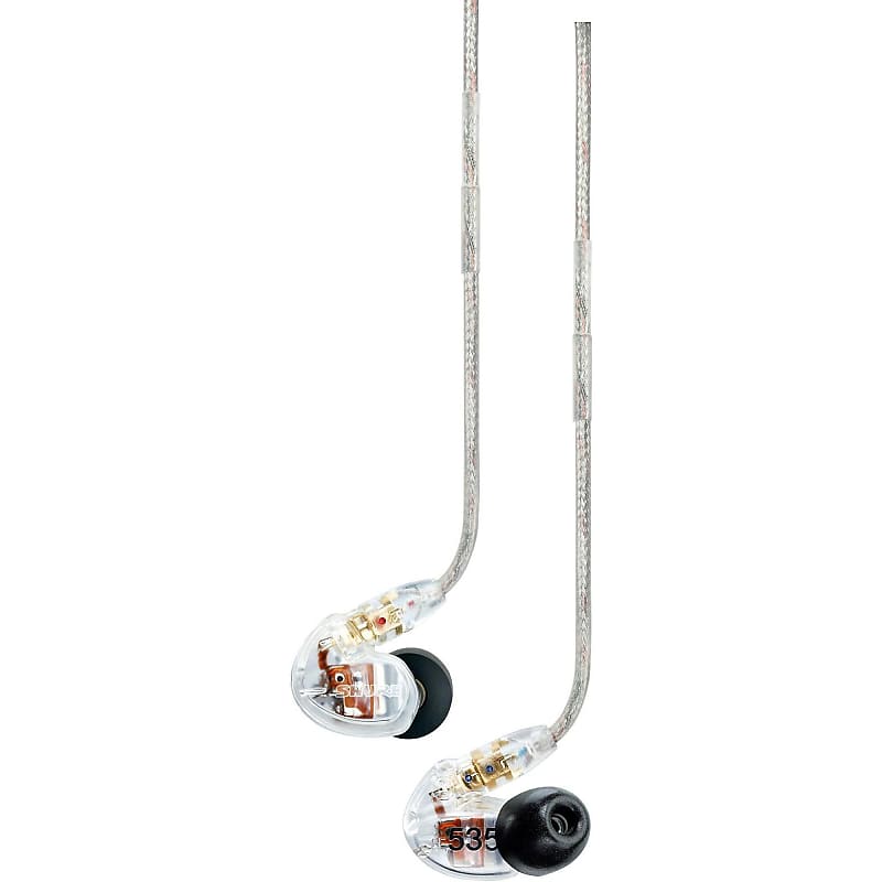 Shure SE535-CL Sound Isolating Earphones (Clear) | Reverb