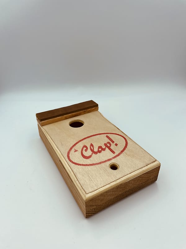 The Clapper! A clapping percussion instrument | Reverb