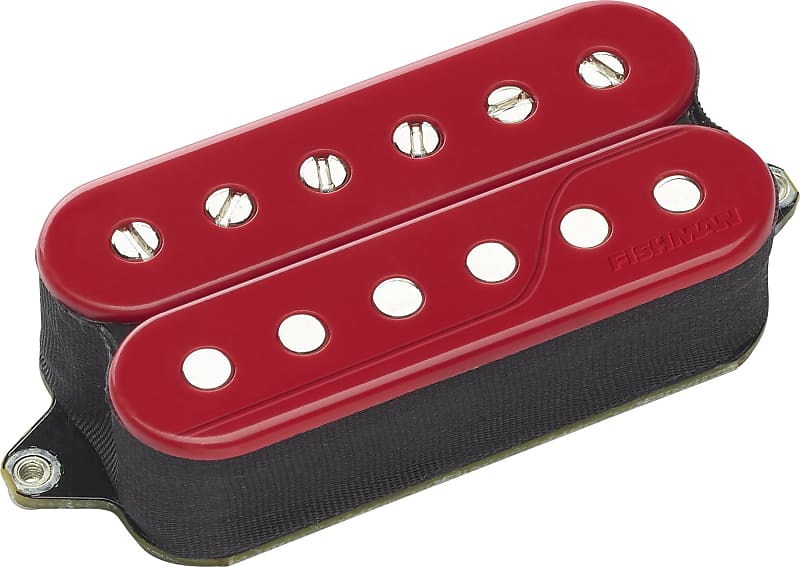 Fishman Fluence Classic Neck Humbucker Pickup - Open Core Red | Reverb