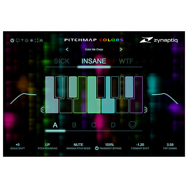 Zynaptiq Pitchmap Colors (Download) | Reverb