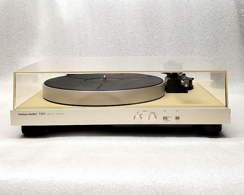 Harmon Kardon T35C Vintage Belt Drive Auto Lift Turntable | Reverb