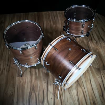 INDe Studio Mod 18, 14, 12 Bop Kit, Walnut - Walnut | Reverb
