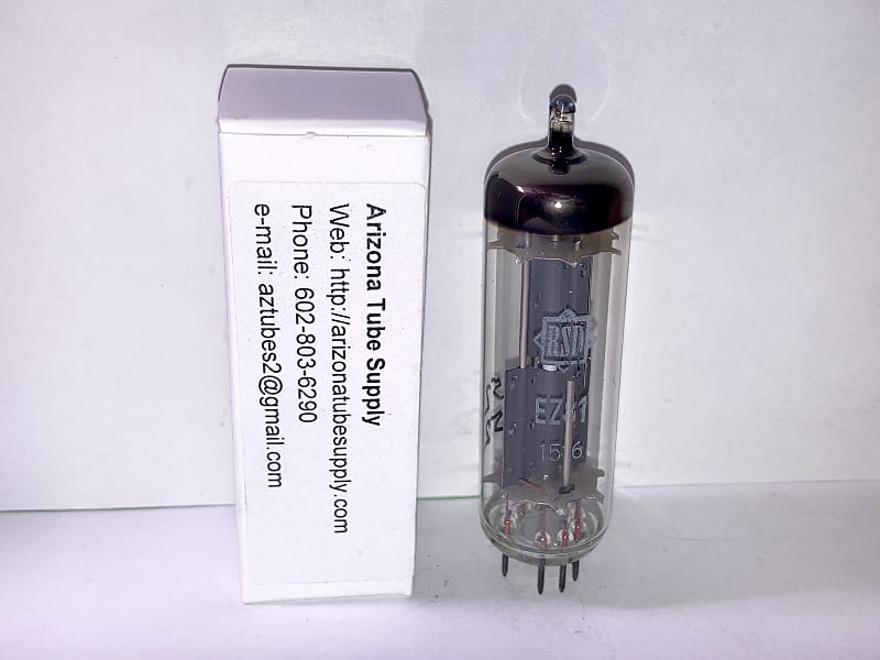 RSD EZ81 6CA4 Rectifier Tube, Tested | Reverb