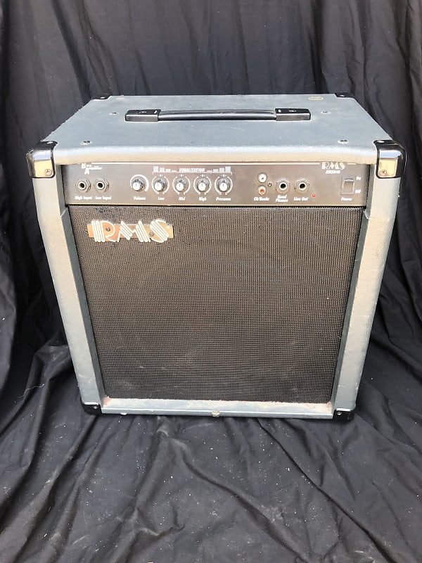 RMS RMSB40 Bass Combo Amplifier 10” Speaker Guitar Amp | Reverb