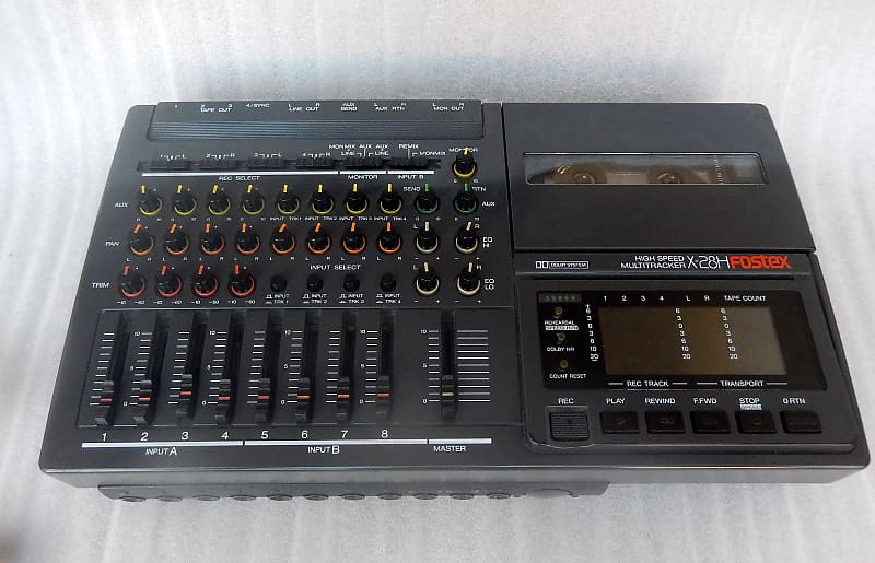 Fostex X-28H High Speed 4-Track Analog Cassette Recorder | Reverb UK