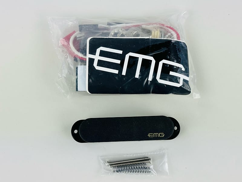 EMG SA Pickup w/Mounting Hardware and Wiring Harness, Gold | Reverb