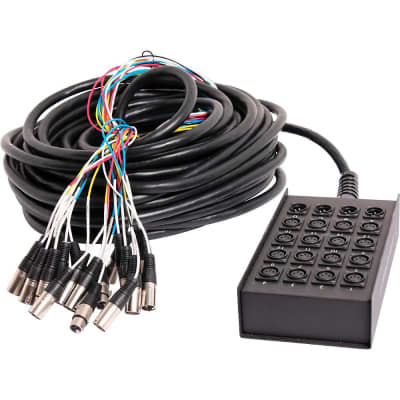 Musician's Gear Stage Snake 16 x 4 50 ft. | Reverb