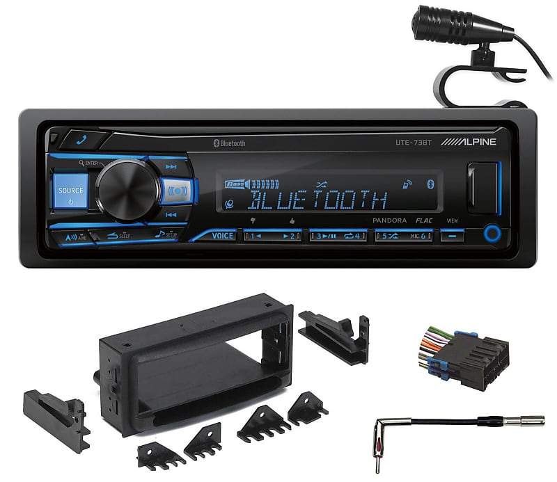 Alpine UTE-73BT Bluetooth Digital Media Receiver USB/AUX For | Reverb