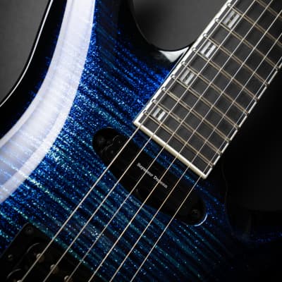 ESP Custom Shop Horizon-I Glitter Storm Blue (E0530231) | Reverb