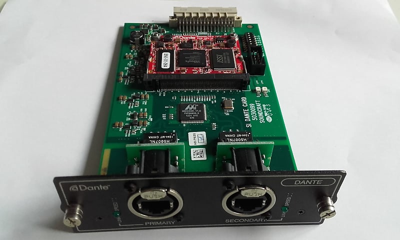 Soundcraft DANTE CARD ( SI CONSOLES ) 2010-2020 | Reverb