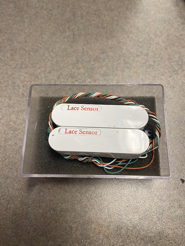 Lace Sensor Dually Red/Red - White | Reverb