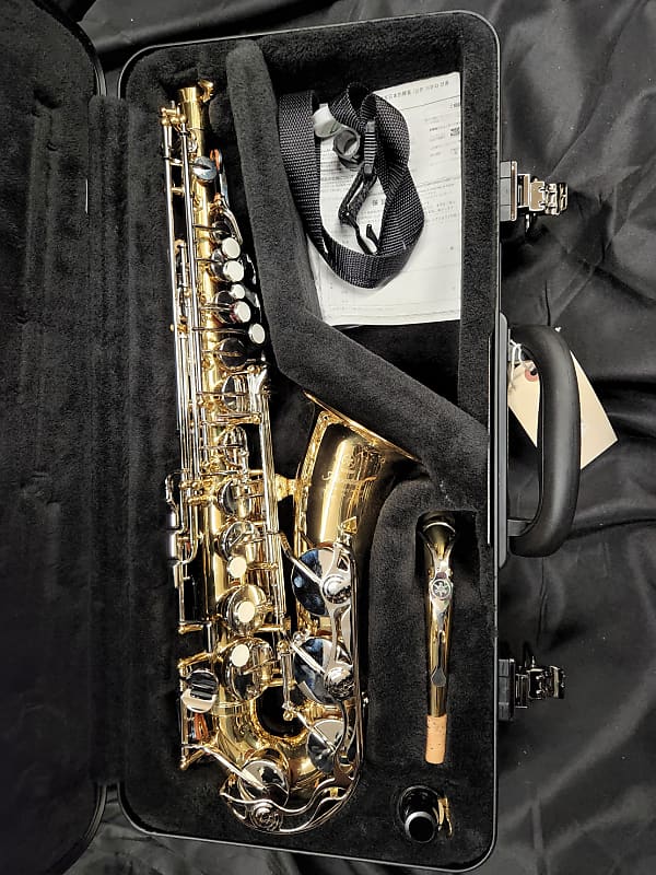 Yamaha Alto Sax Brass rental instruments complete with case | Reverb