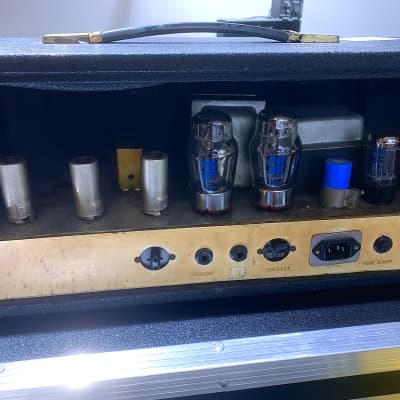 1966 Marshall JTM45 & 4x12 Cab Stack- Gary Moore Owned！Black | Reverb