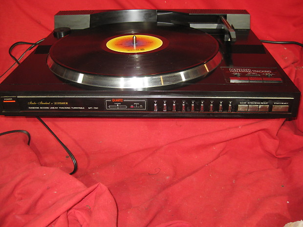 Fisher MT-750 Studio Standard Linear Tracking Turntable - | Reverb