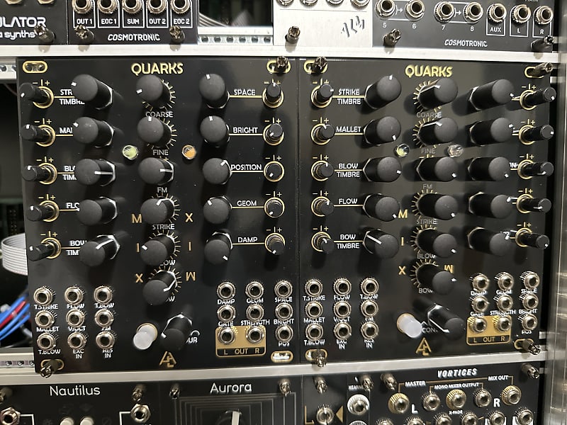 After Later Audio Quarks x2 (mutable instruments Elements) | Reverb