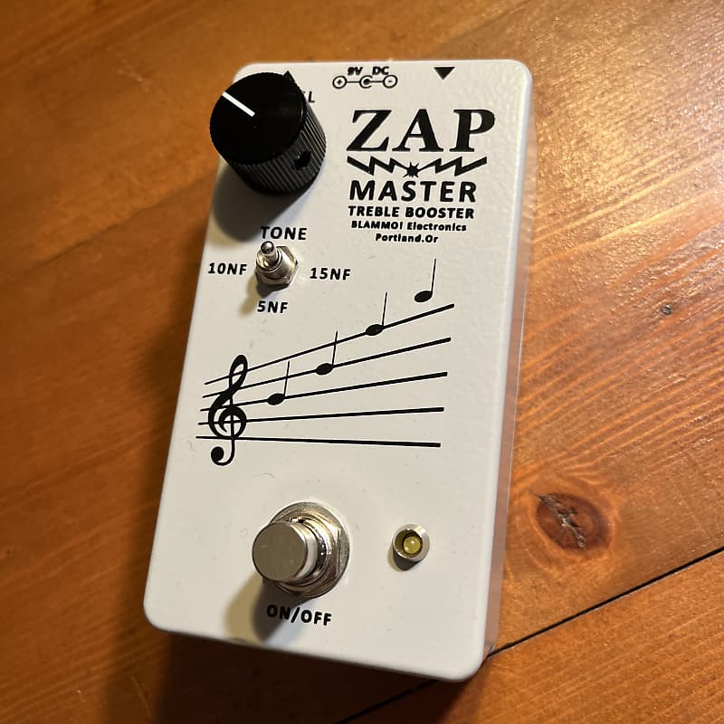 BLAMMO! Zap Master Treble Booster | Reverb