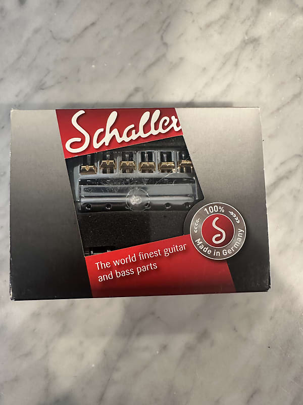 Schaller 455 Adjustable Wraparound Bridge Chrome ~2008 - | Reverb