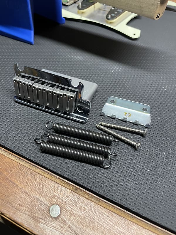 Fender American Standard Strat Tremolo Chrome | Reverb