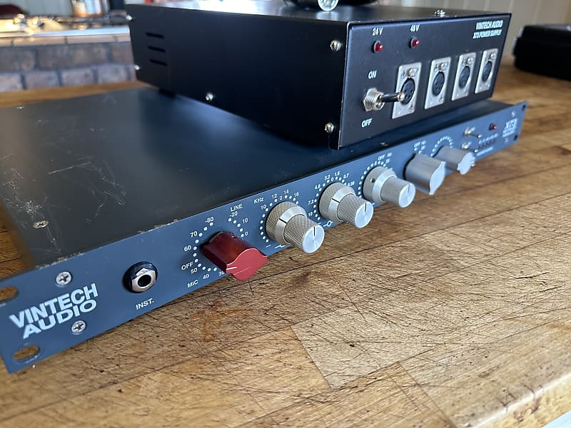 Vintech X73 Preamp EQ w/Power Supply - Very Nice! | Reverb