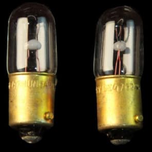 Pilot Light Bulb, #47 Bayonet Base, 6.3V T-3 1/4, 150ma, Pkg. | Reverb