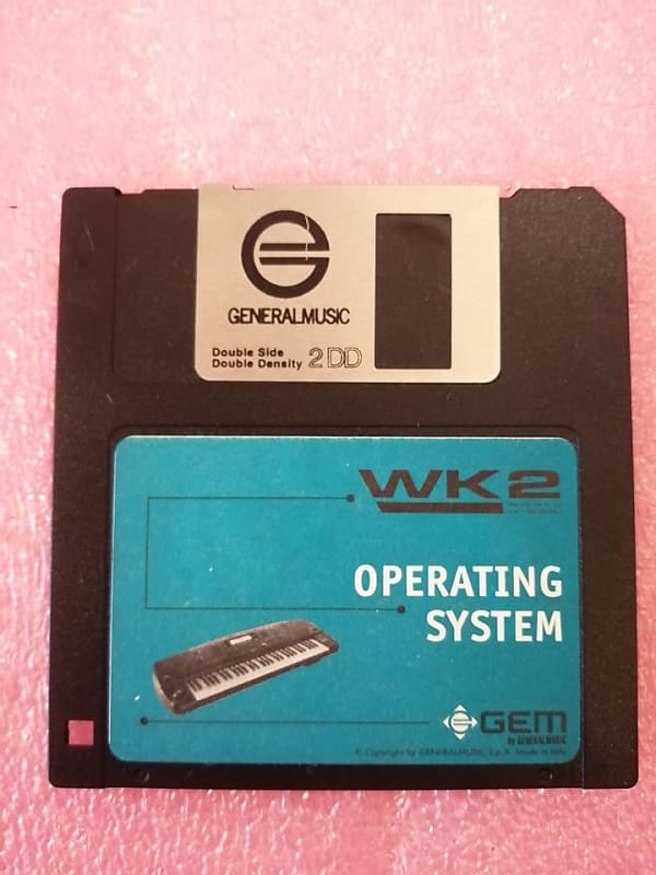 GEM WK2 disks. Operating system and Demo disk | Reverb