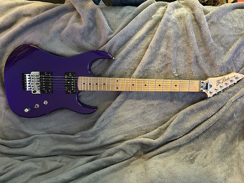 B.C. Rich Gunslinger Grover Jackson Custom 2012 - Purple | Reverb
