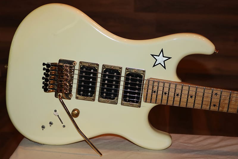 1987-1988 Kramer KRS-130 Richie Sambora Signature White | Reverb