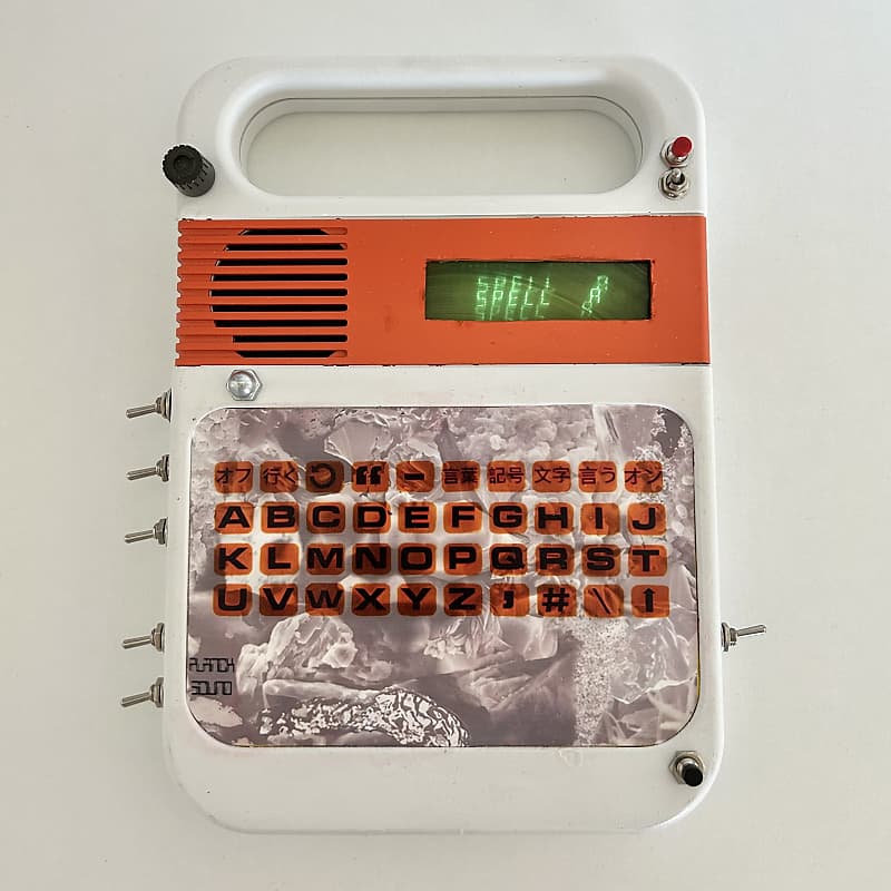 Circuit Bent Speak & Spell with Pitch CV Input (White/Orange) | Reverb