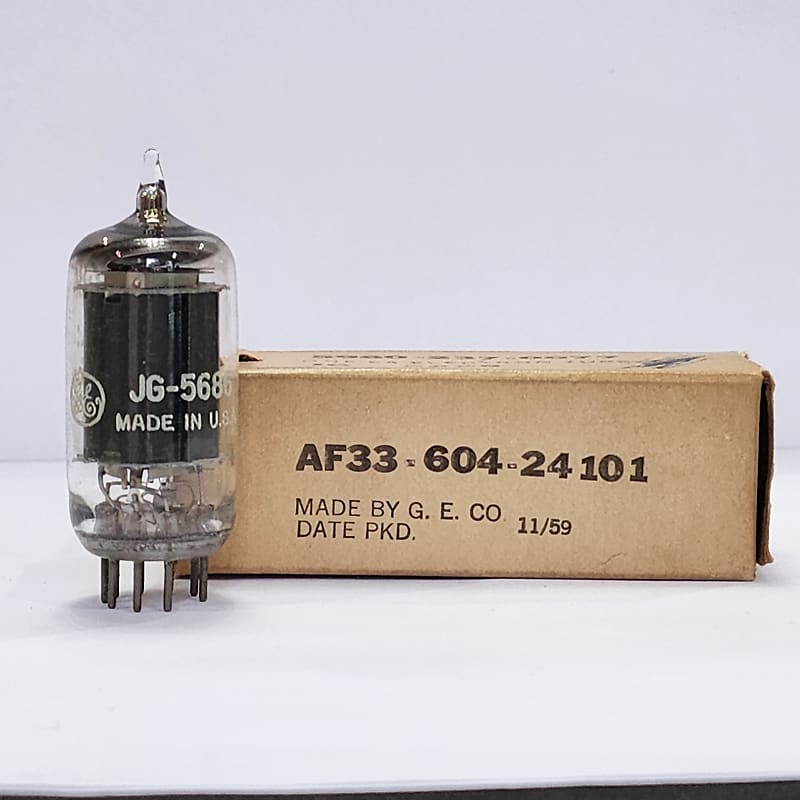 1960 GE JG-5686 Power Vacuum Tube – NOS / NIB – USA Military | Reverb
