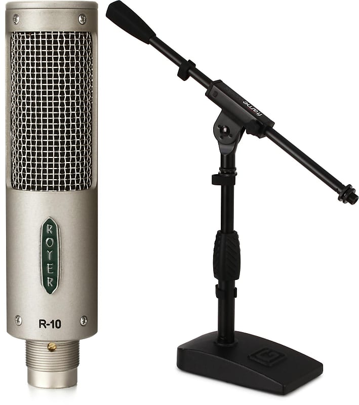 Royer R-10 Ribbon Microphone Bundle with Gator Frameworks | Reverb