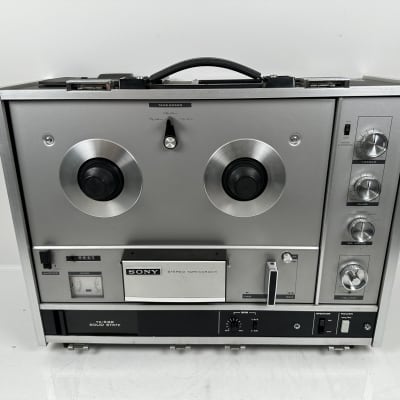 Sony TC-540 Tapecorder Reel to Reel Tape Recorder Black | Reverb