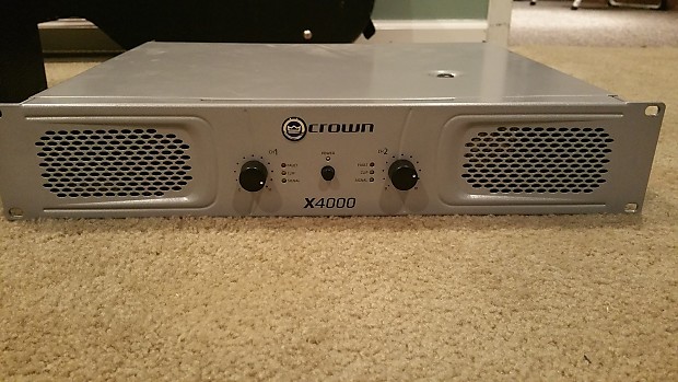 Crown x4000 | Reverb