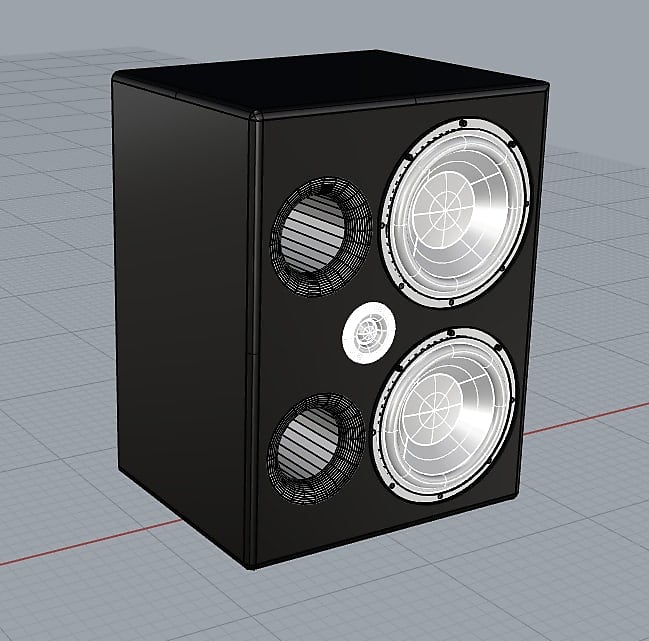 SC Acoustics LEVEL 1 Powered Full Range Studio Monitor Dual | Reverb