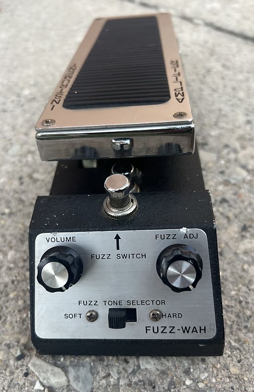 Vintage Shin-Ei Mayfair 6-Tr Fuzz Wah Guitar Pedal 1960’s MIJ | Reverb